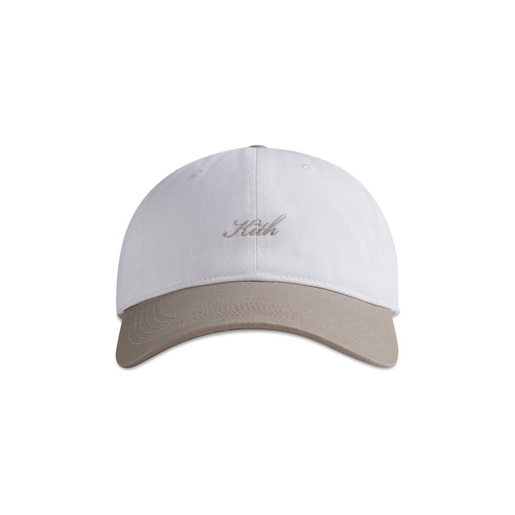 Buy Kith Script Long Bill Cap 'Canvas' - KHM050149 210 | GOAT