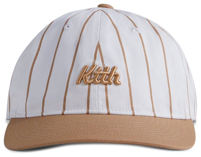 Buy Kith Classic Script Pinstripe Cap 'Tuscan' - KHM050147 800 | GOAT