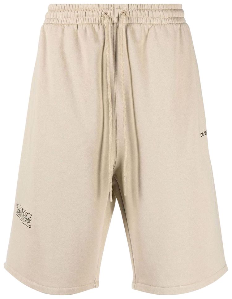 Buy Off-White Figure Of Speech Skate Sweats 'Dark Sand ...