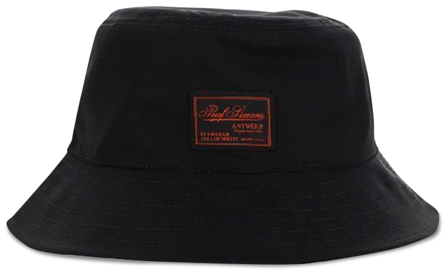 Buy Raf Simons Reversible Bucket Hat With Woven Label 'Black' - 221 945 ...