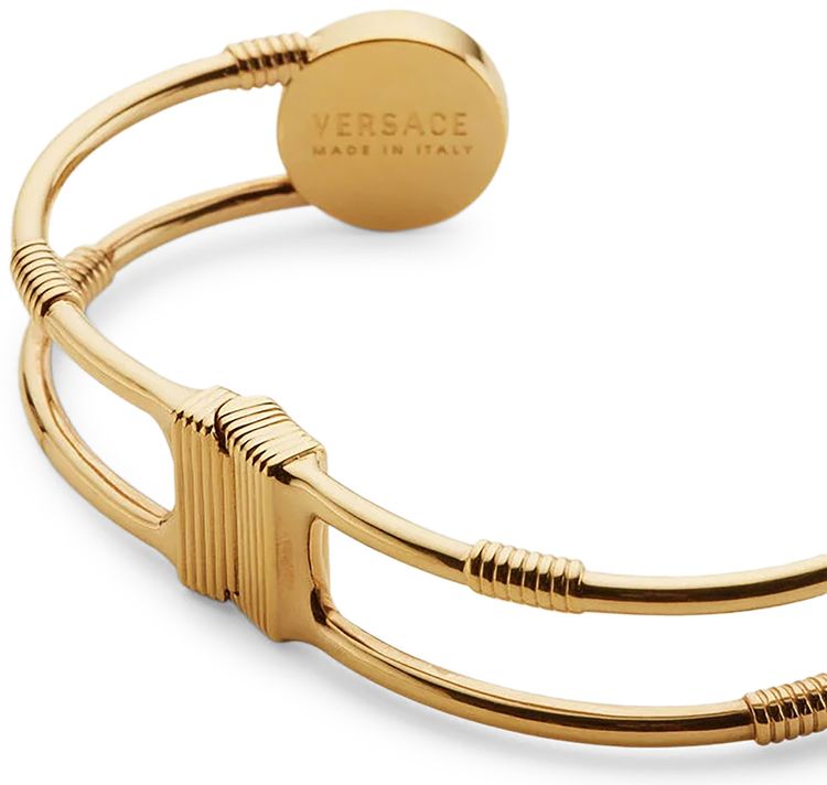 Buy Versace Safety Pin Bracelet 'Gold' - 1004985 1A00620 3J000 | GOAT
