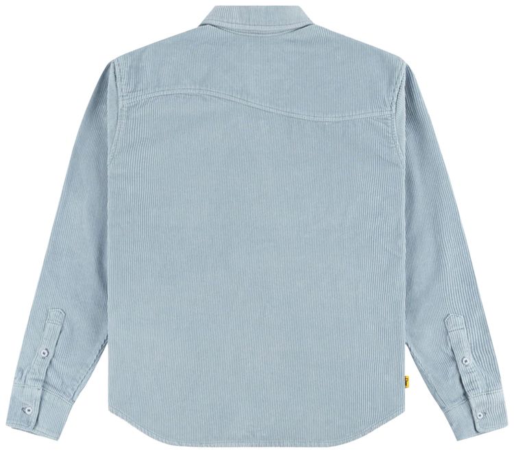 Buy Dime Wave Corduroy Shirt 'Stone Blue' - DIMESU4STO | GOAT