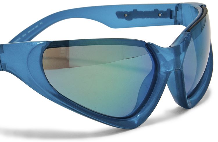 Buy Balenciaga Sunglasses 'Shiny Light Blue' - BB0202S 003 64 | GOAT UK