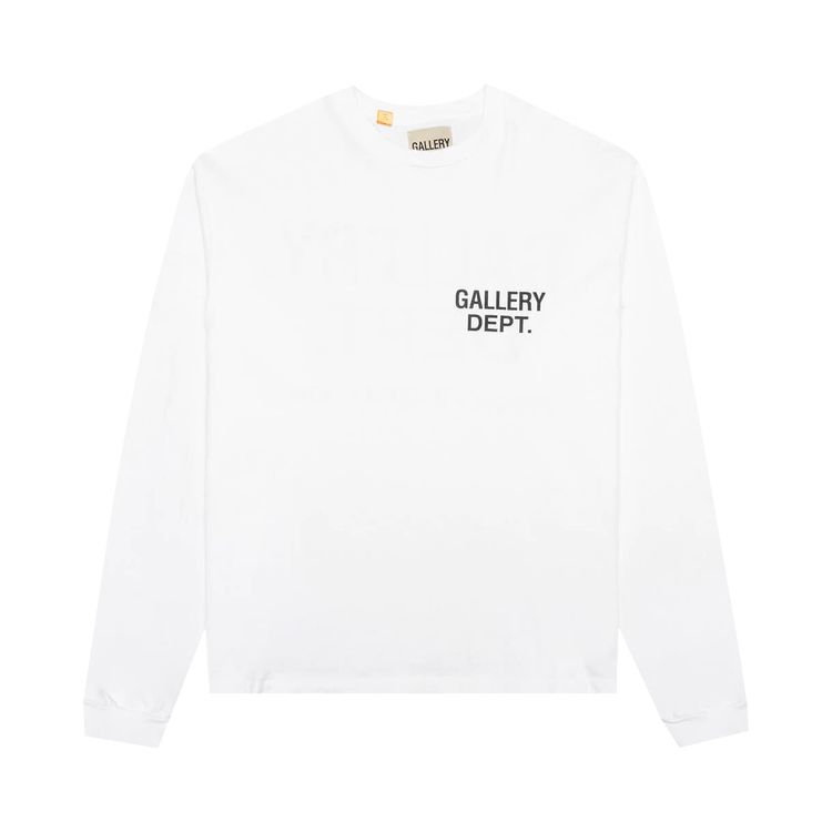 Buy Gallery Dept. Vintage Souvenir Long-Sleeve Tee 'White' - SS 1130 WHIT | GOAT