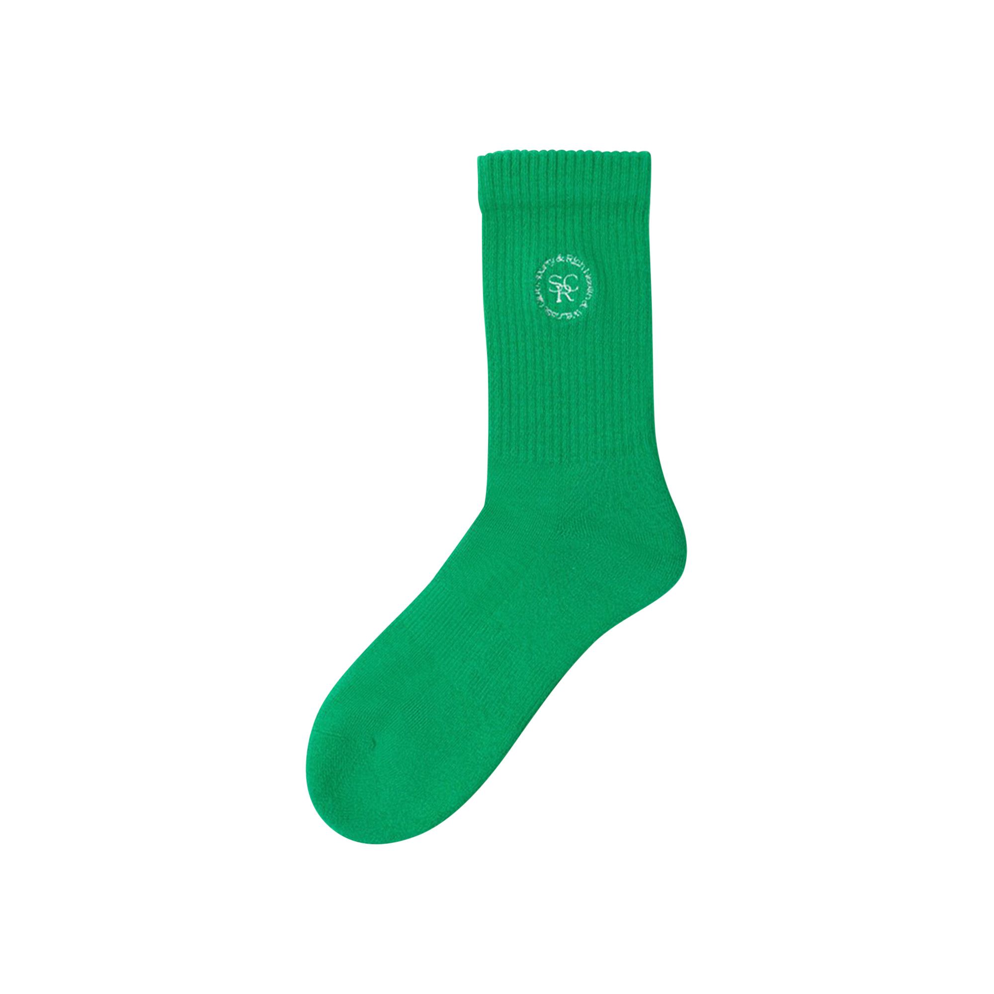 Buy Sporty & Rich Sama Sock 'Kelly Green' - 0690 2FW220605SS KELL | GOAT