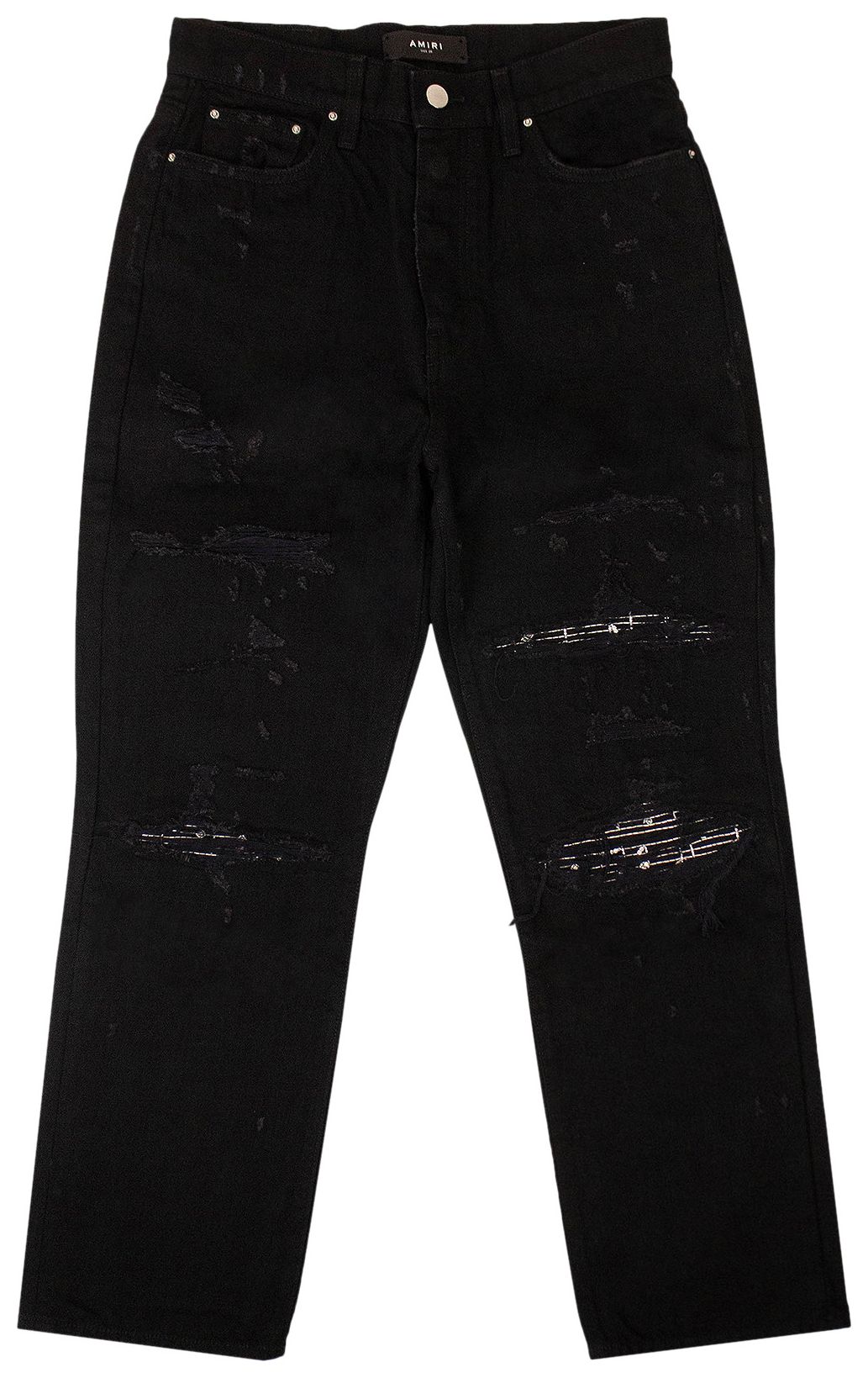 Buy Amiri Music Note Jeans 'Black' - W9W01187SDRGB BLAC | GOAT