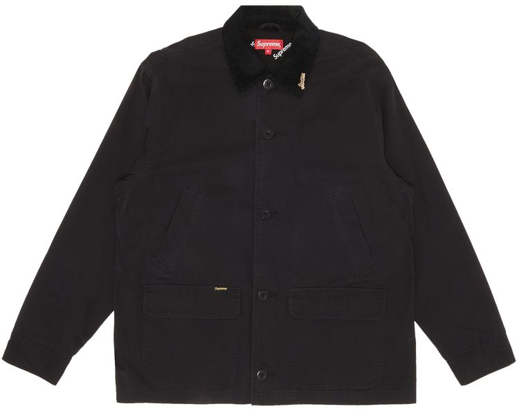 Buy Supreme Barn Coat 'Black' - SS21J93 BLACK | GOAT