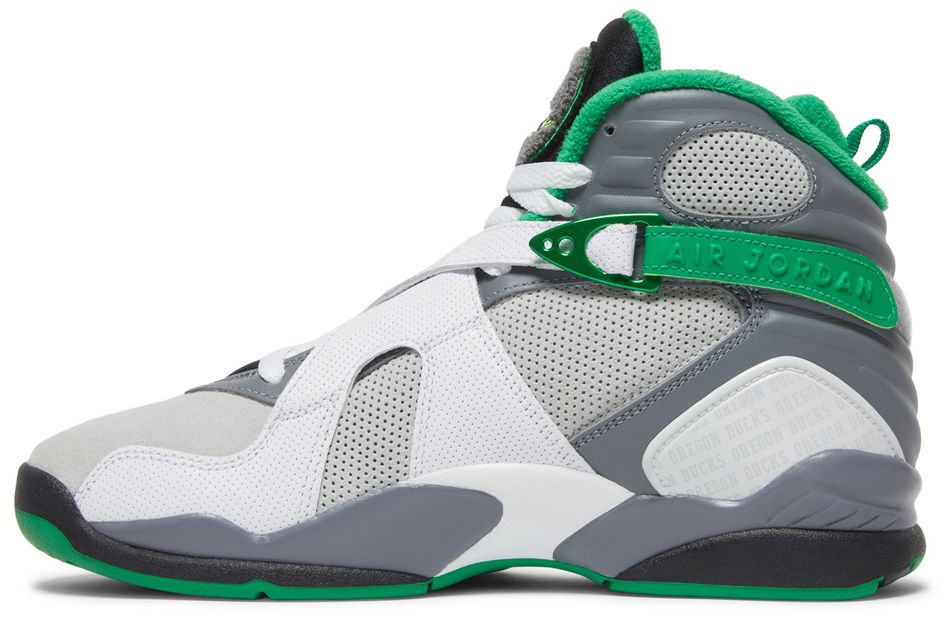Buy Air Jordan VIII 'University of Oregon - Pure Platinum' PE - SP22 ...