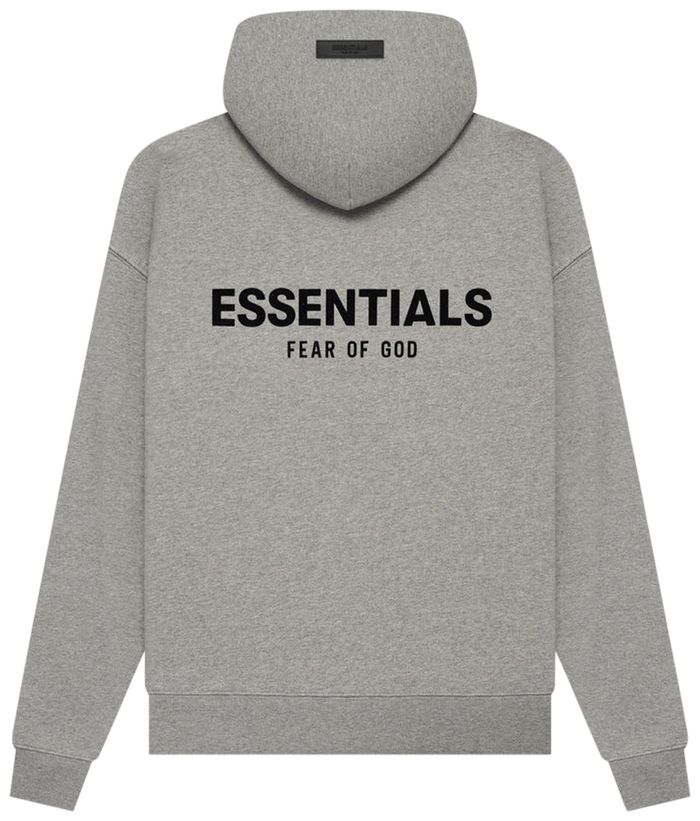 Buy Fear of God Essentials Hoodie 'Dark Oatmeal' - 192BT212113F | GOAT