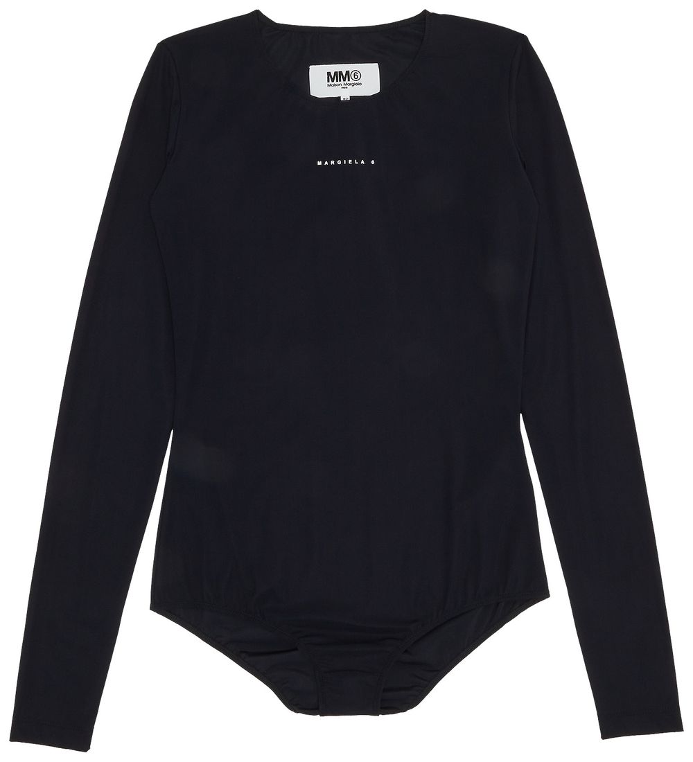 Buy MM6 Maison Margiela Body Suit Top 'Black' - S52NA0050 S20518 900 | GOAT