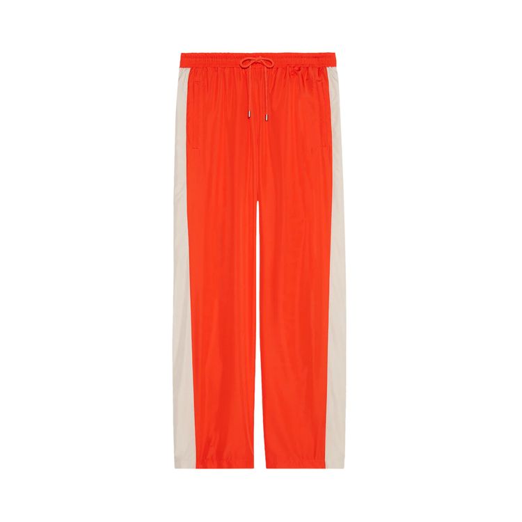 Buy Gucci Tape Detail Track Pant 'Orange/Ivory' - 693026 XJEDC 7387 | GOAT