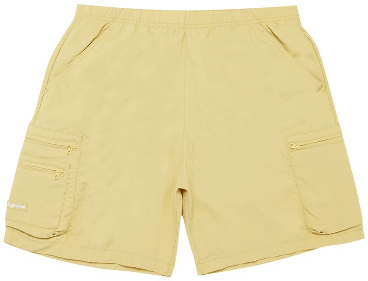 Buy Supreme Cargo Water Short 'Pale Yellow' - SS21SH15 PALE YELLOW | GOAT
