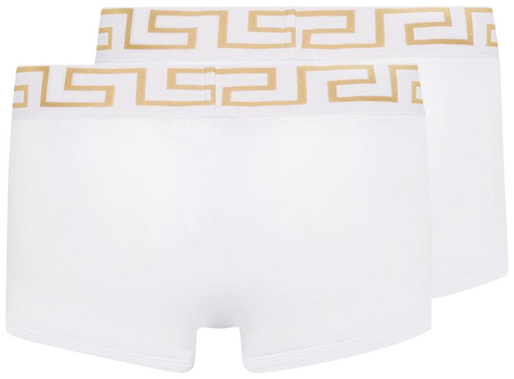 Buy Versace Greca Border Trunks 2-Pack 'White/Gold' - AU10181 A232741 ...