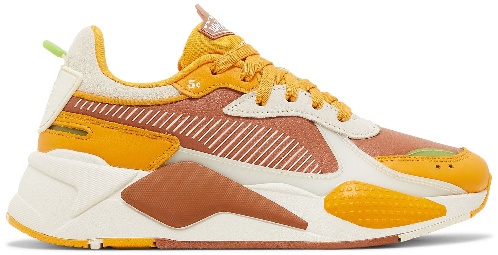 Buy White Castle x Puma RS-X Jr 'Mocha Bisque Sunflower' - 384468 01 | GOAT