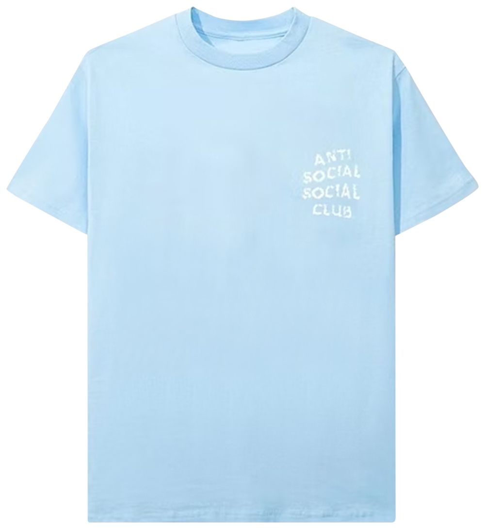 Buy Anti Social Social Club Partly Cloudy Tee 'Blue' - 0657 ...
