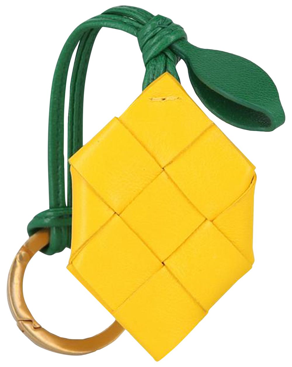 Buy Bottega Veneta Lemon Leather Key Ring 'Multicolor' - 619088 VCQC2 ...