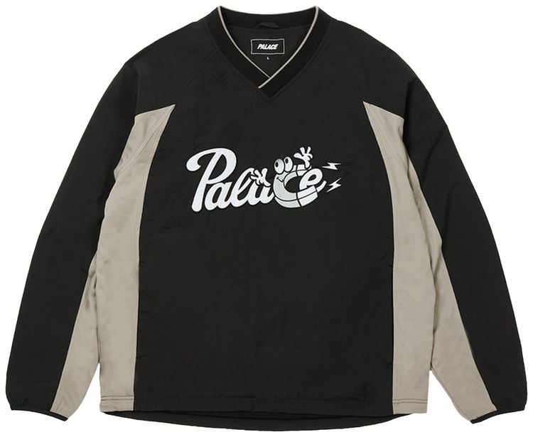Buy Palace Shell Pullover Jacket 'Black' - P22JK141 | GOAT