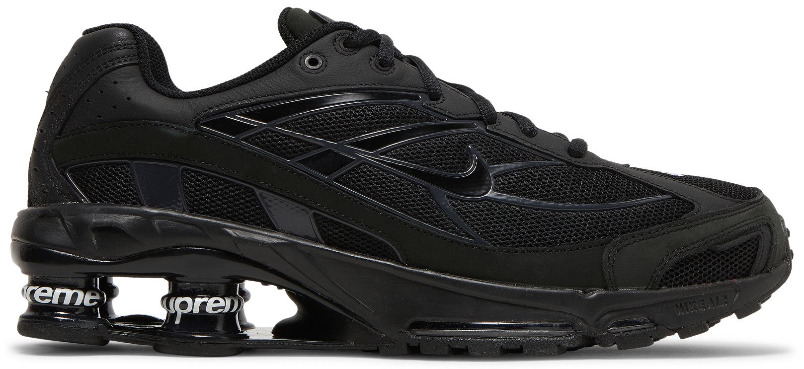 Buy Supreme x Nike Shox Ride 2 'Black' - DN1615 001 | GOAT