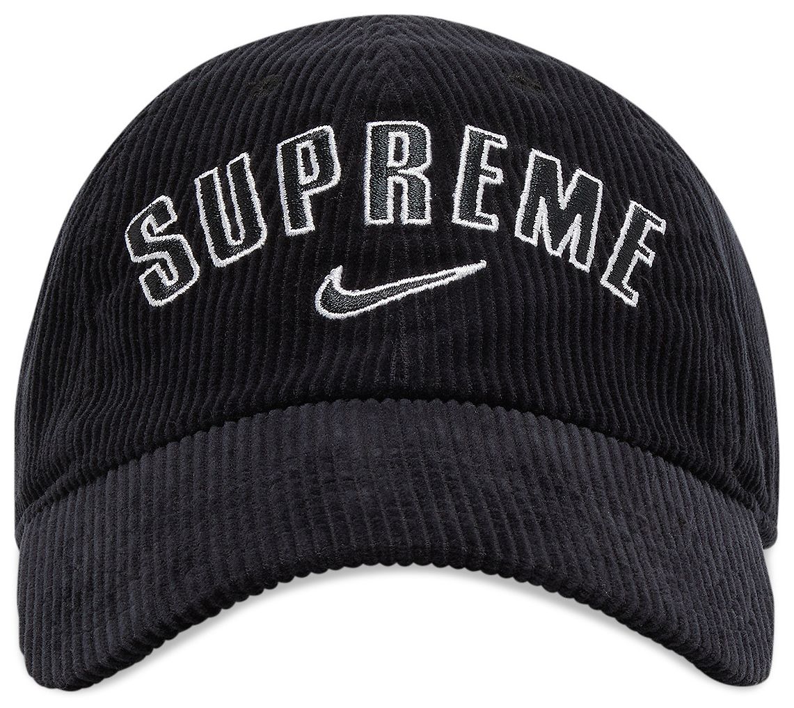 Buy Supreme x Nike Arc Corduroy 6-Panel 'Black' - SS22H2 BLACK | GOAT
