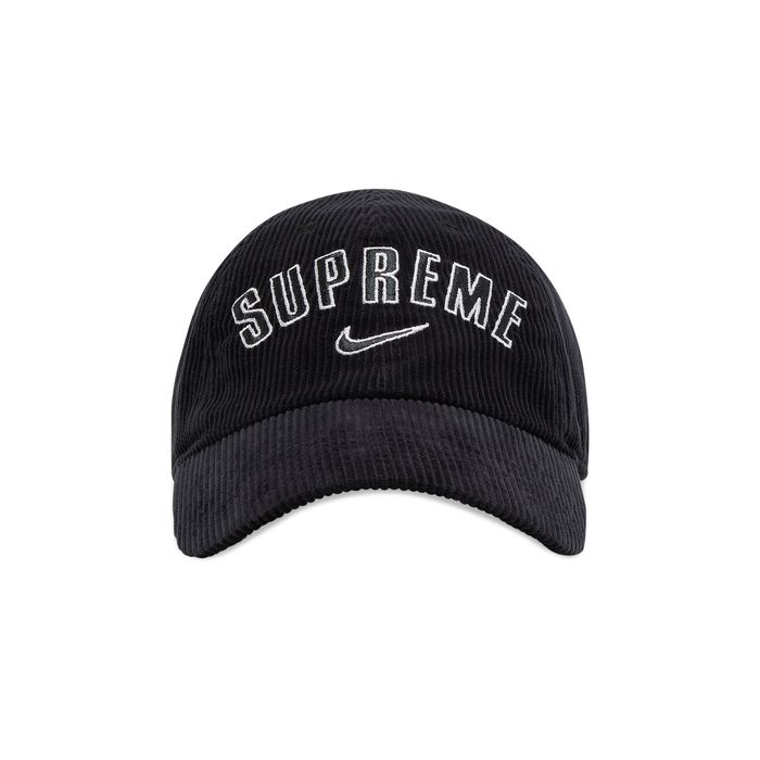 Buy Supreme x Nike Arc Corduroy 6-Panel 'Black' - SS22H2 BLACK | GOAT