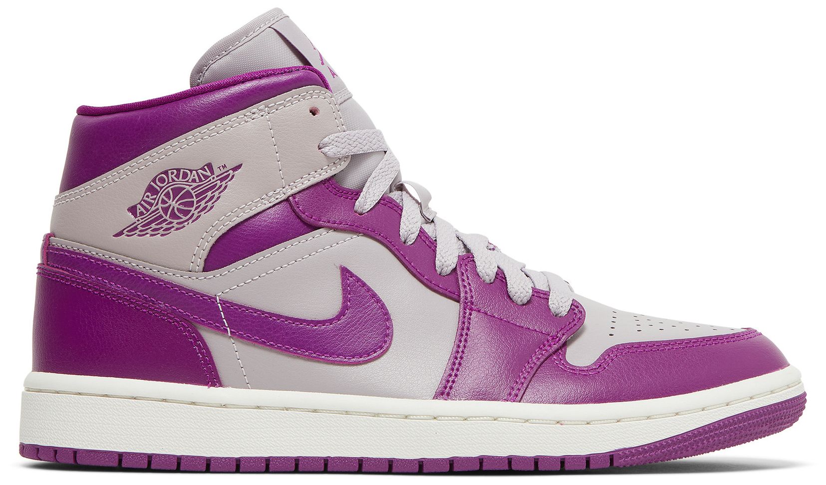 Buy Wmns Air Jordan 1 Mid 'Magenta' - BQ6472 501 | GOAT