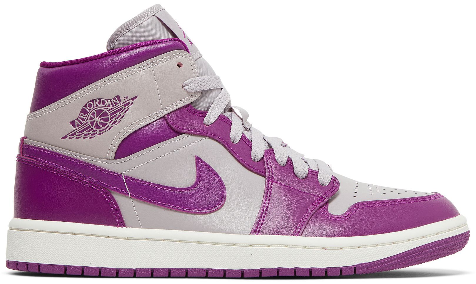Buy Wmns Air Jordan 1 Mid 'Magenta' - BQ6472 501 | GOAT