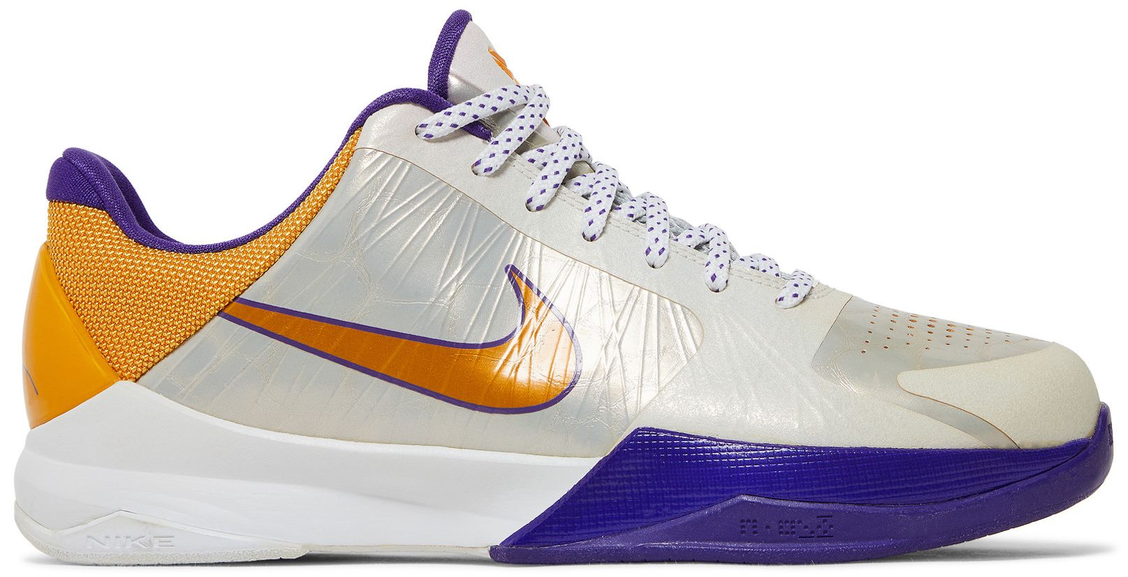 Buy Nike Zoom Kobe 5 GS 'Lakers Home' - 386647 100 | GOAT