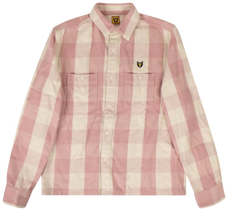 Buy Human Made Hmmd Check Shirt 'Pink' - HM18SH008 PINK | GOAT