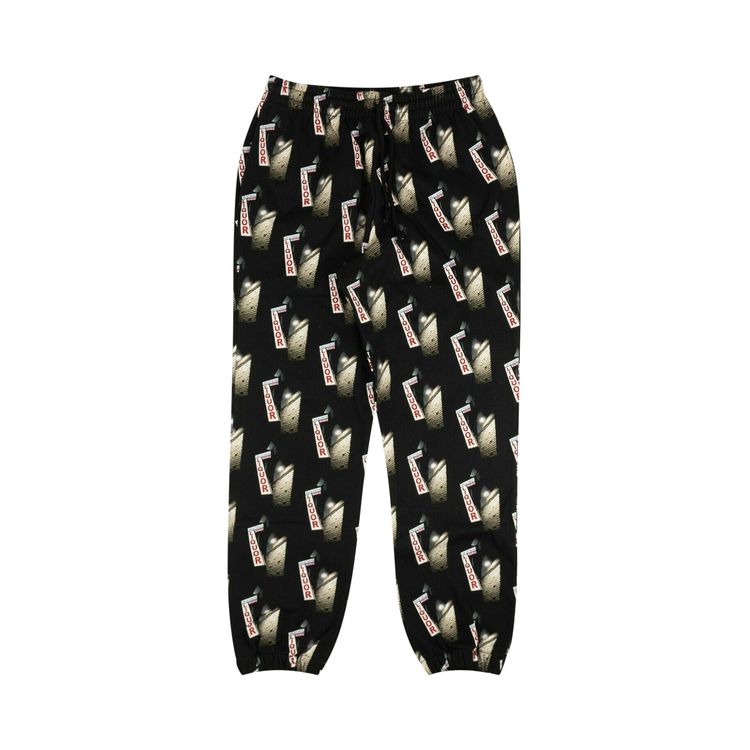 Buy 424 Liquor Store Jogger Sweatpants 'Black' - 424C AW19 0066 BLK | GOAT