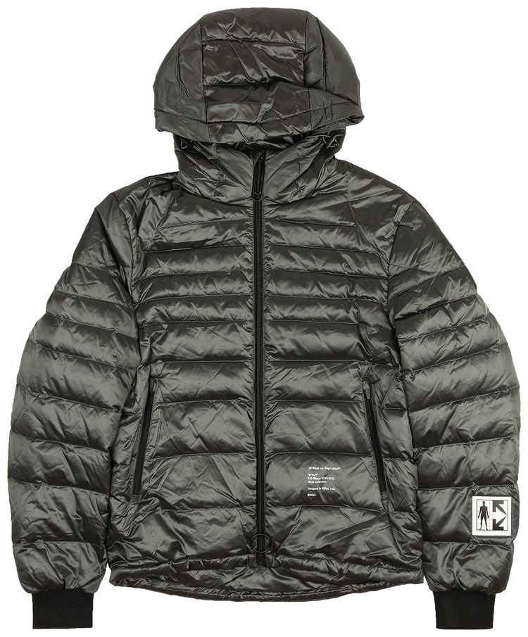 Buy Off-White Packable Tech Jacket 'Grey' - OMKI013E20FAB0010601 | GOAT