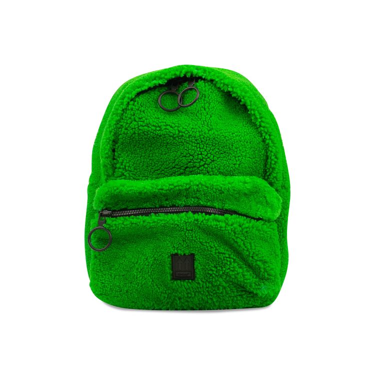 Buy Off-White Fuzzy Fur Binder Backpack 'Green' - OMNB017F190310024000 ...