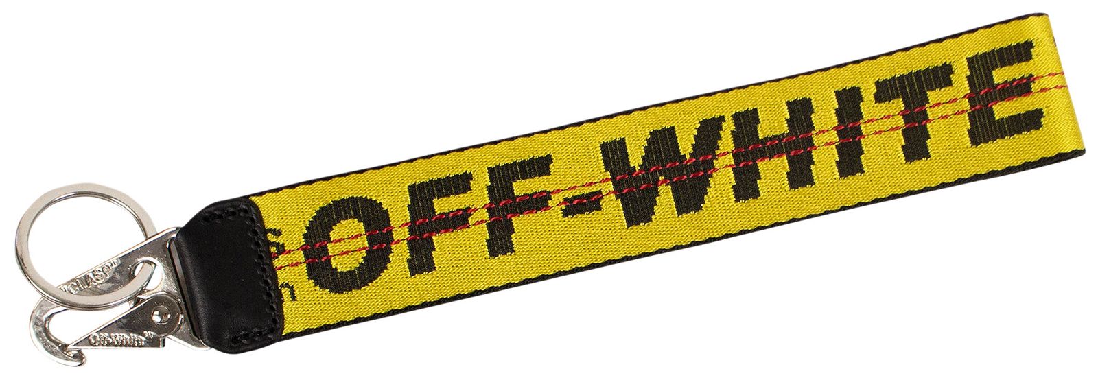 Buy Off-White Industrial Logo Keychain 'Yellow' - OMNF001S196470216000 ...