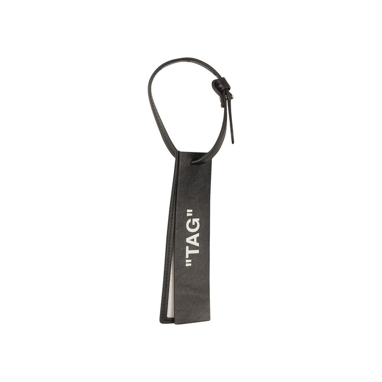 Buy Off-White Quote Travel Tag 'Black' - OMNF011S19D410311001 | GOAT