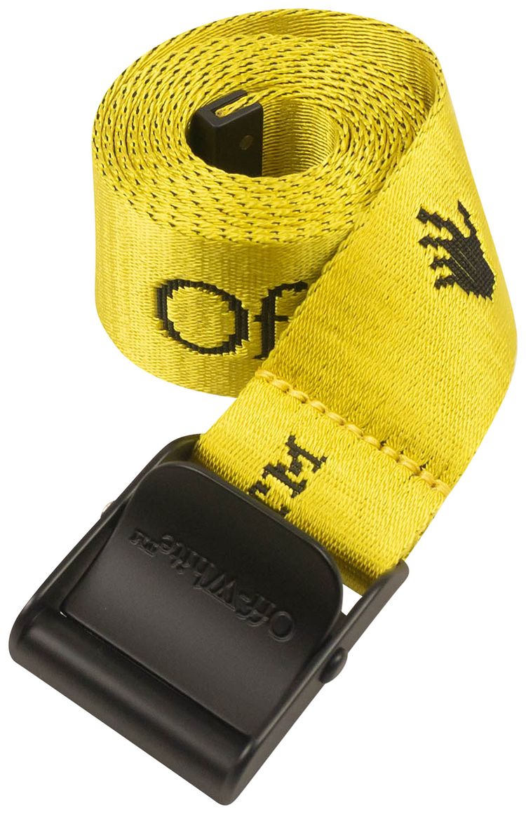 Buy Off-White Classic Industrial Belt 'Yellow' - OWRB035E20FAB0011810 ...