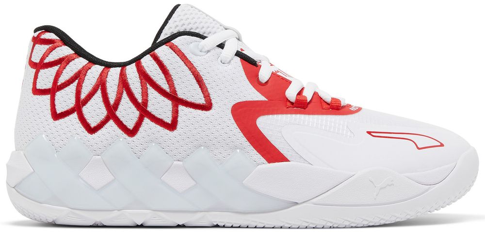 Buy Puma MB.01 Lo 'Team Colors - White High Risk Red' - 376941 10 | GOAT
