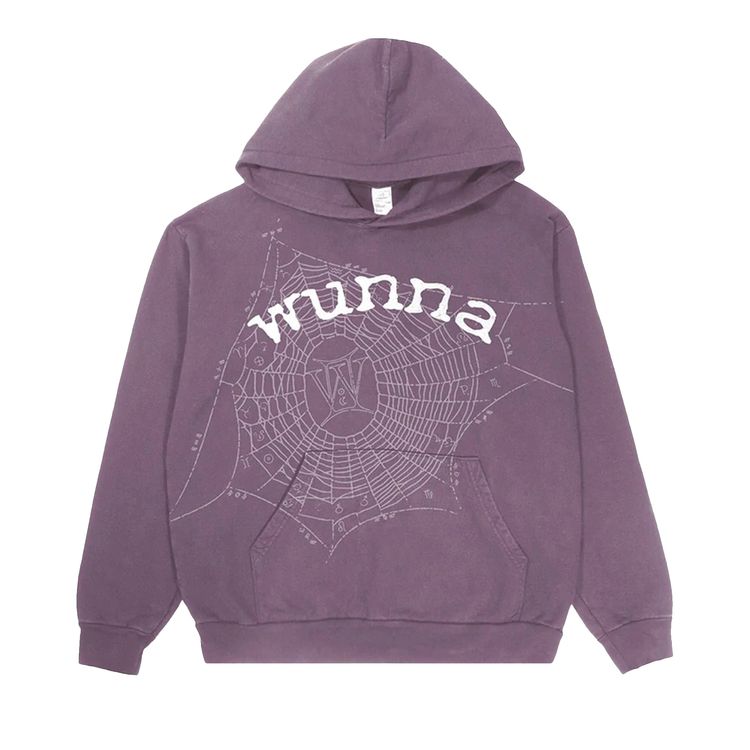 Buy Sp5der Gunna Wunna Hoodie 'Purple' - 2406 100000106GWH PURP | GOAT