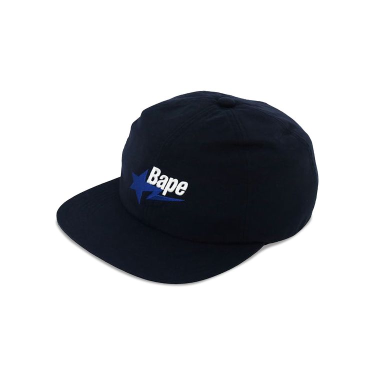 Buy BAPE Sta Logo Nylon Cap 'Navy' - 1H70 180 009 NAVY | GOAT