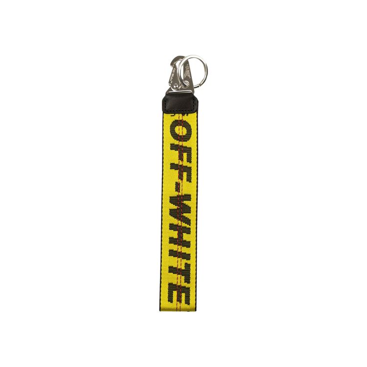 Buy Off-White Industrial Key Holder 'Yellow' - OMNF001E196470026000 | GOAT