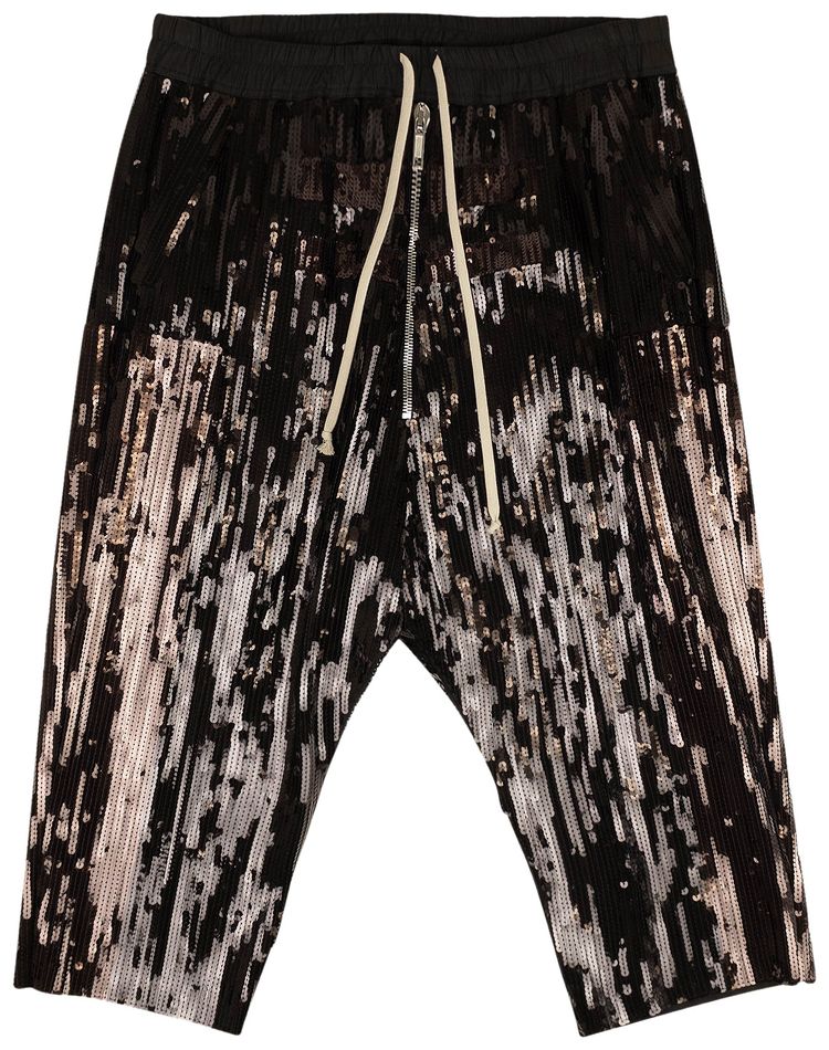 Buy Rick Owens Bela Sequined Pants 'Black/Brown' - RU20S7363 MAEM1 ...