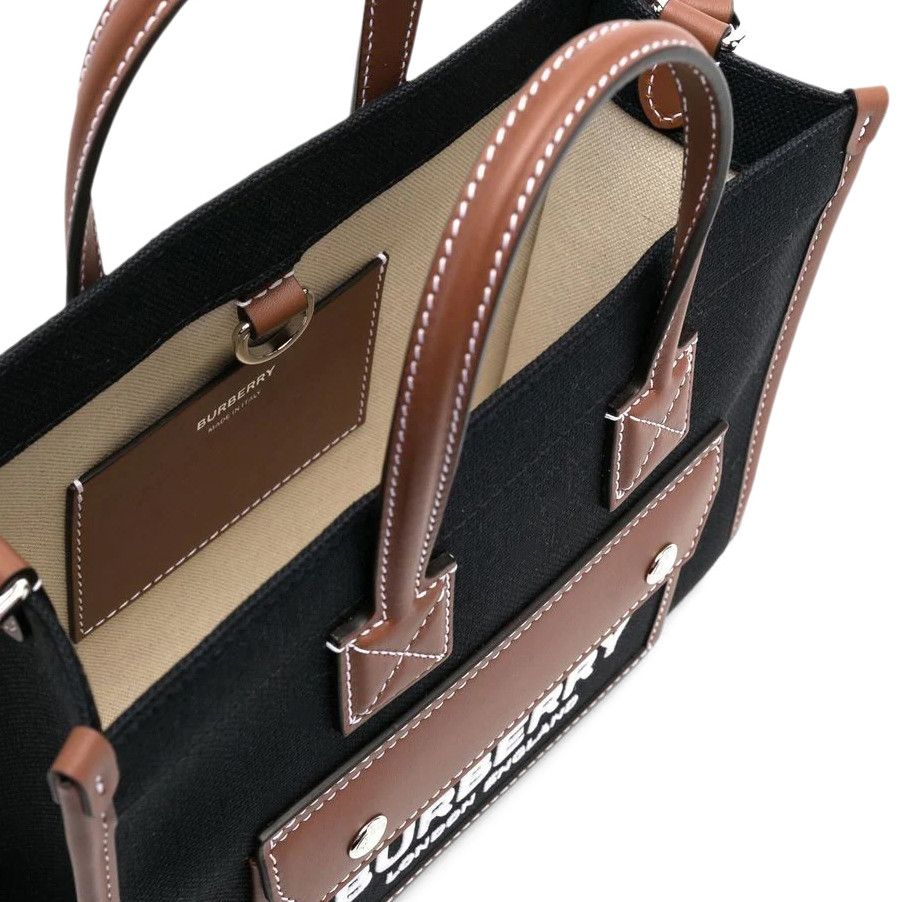 Buy Burberry Mini Freya Tote 'Black' - 8055749 | GOAT UK