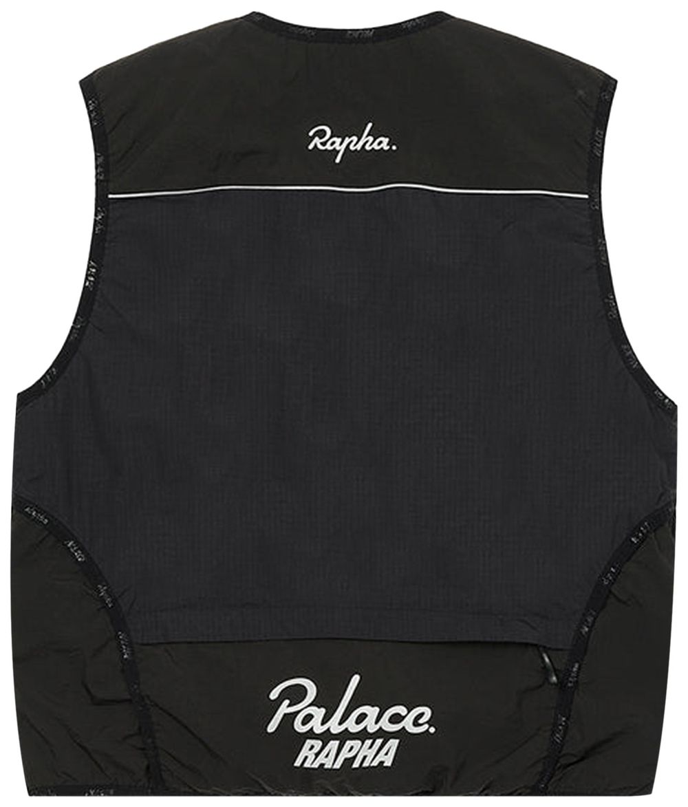 Buy Palace x Rapha EF Education First Utility Vest 'Black' - AUG01XXBLK | GOAT