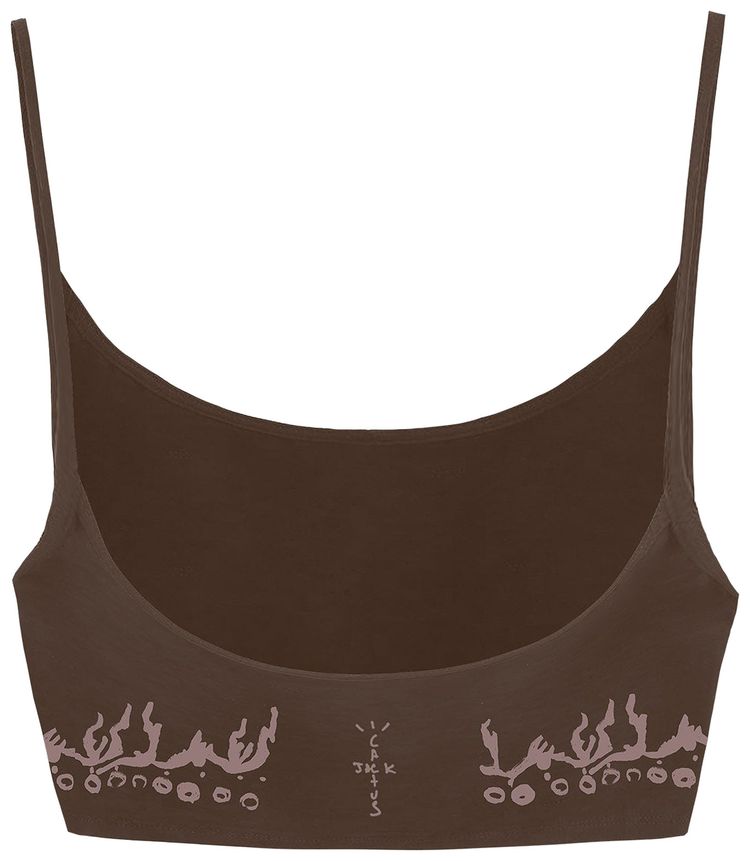 Buy Cactus Jack by Travis Scott Sunshine Cropped Tank 'Brown' - CJJ1 ...