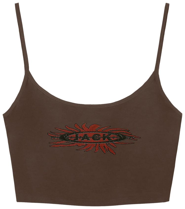 Buy Cactus Jack by Travis Scott Sunshine Cropped Tank 'Brown' - CJJ1 ...