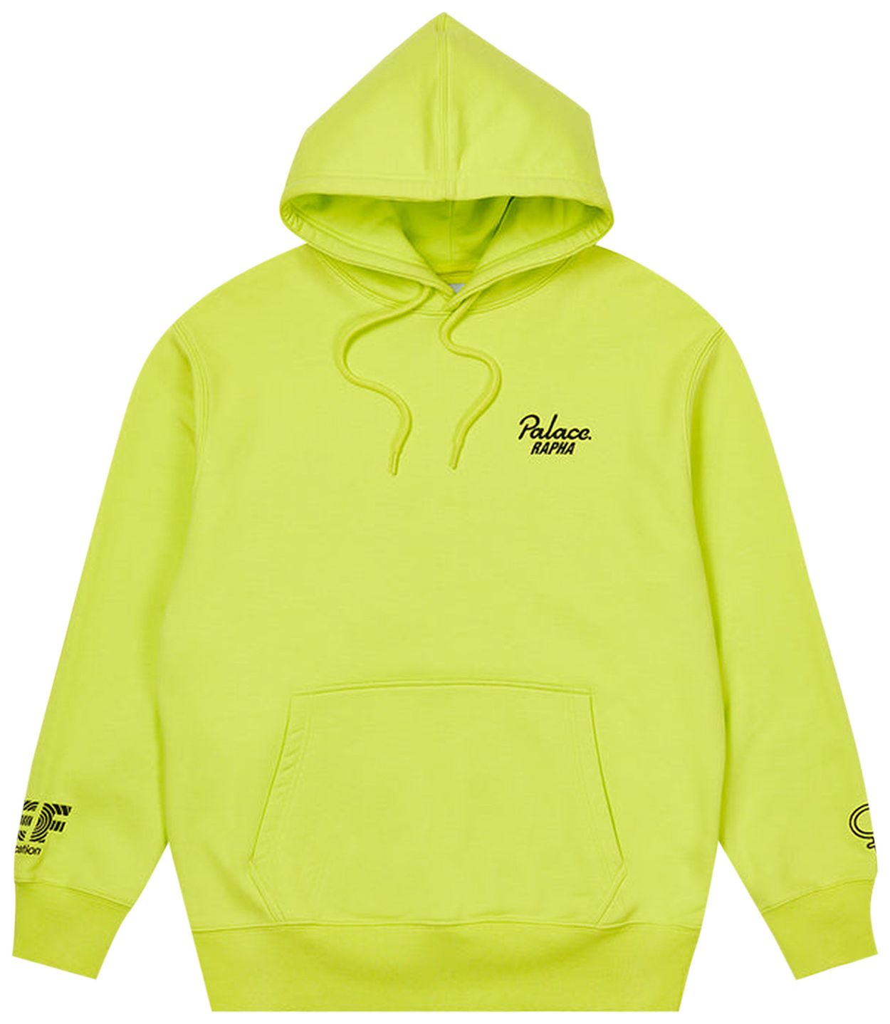 Buy Palace x Rapha EF Education First Hoodie 'Neon Yellow' - ADR02XXYEL ...