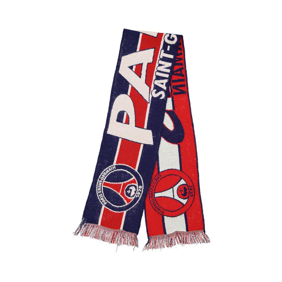 Buy Vintage Paris Saint-Germain 1970 Logo Scarf 'Navy/Red/White' - 4692 ...