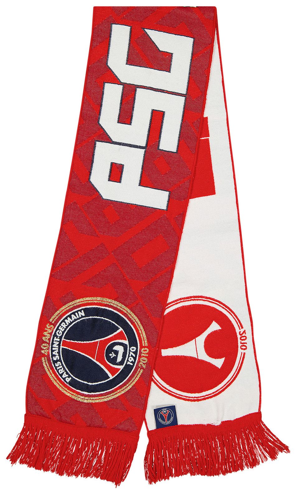 Buy Vintage Paris Saint-Germain PSG Logo Scarf 'Red' - 4692 ...