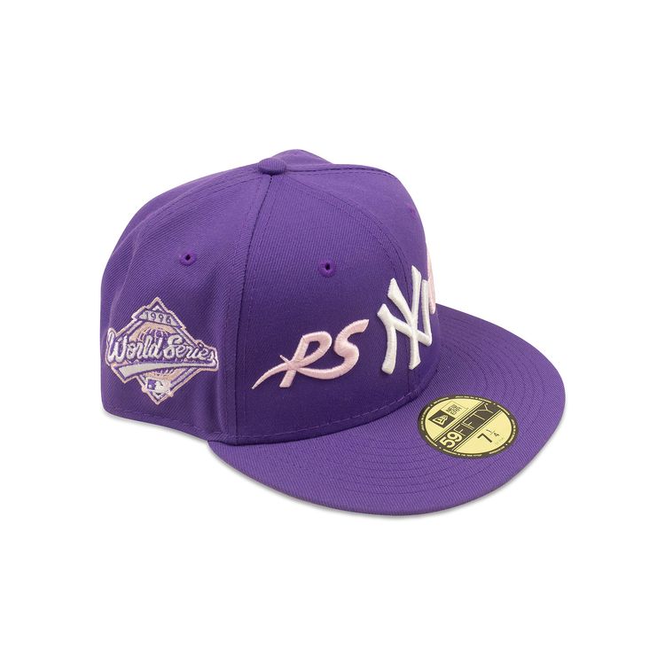 Buy Psychworld x New York Yankees Fitted Cap 'Light Purple' - 1482 ...