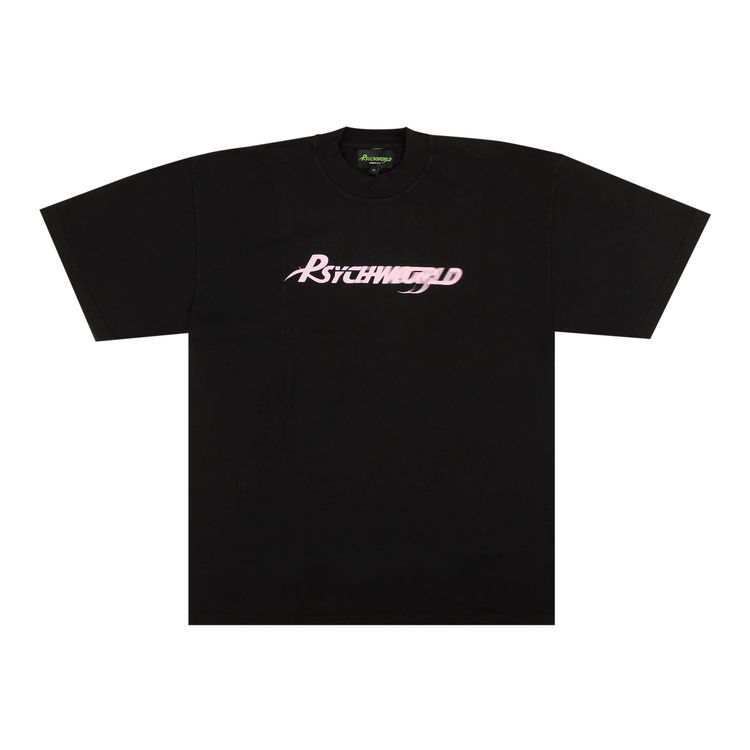 Buy Psychworld Speed Logo T-Shirt 'Black/Pink' - 1482 100000103SLTS ...