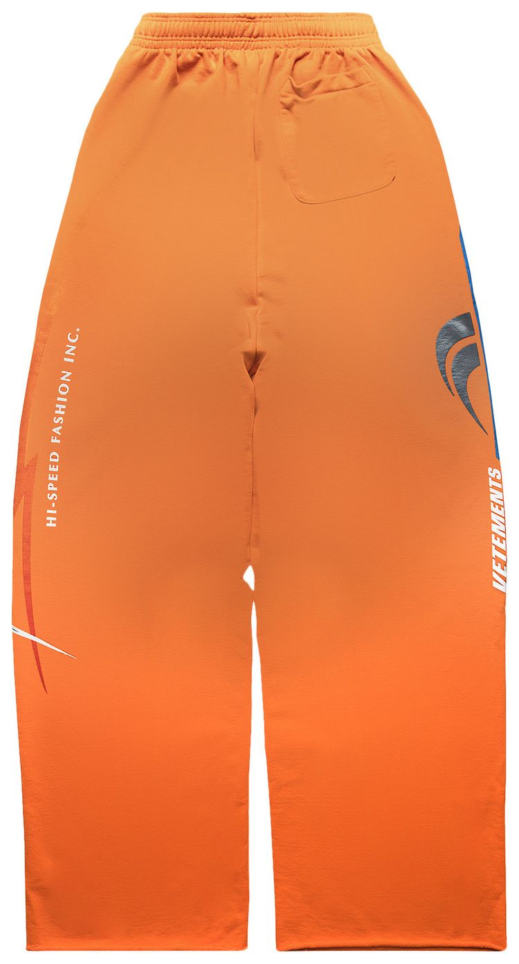 Buy Vetements Hi-Speed Wide Sweatpants 'Neon Orange' - UA53SP200O NEON ...