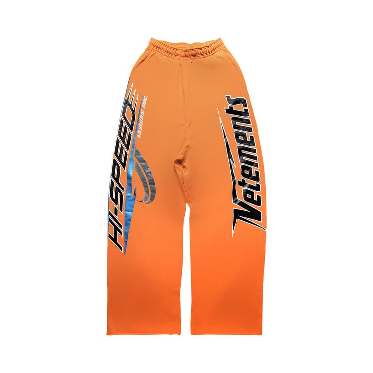 Buy Vetements Hi-Speed Wide Sweatpants 'Neon Orange' - UA53SP200O NEON ...